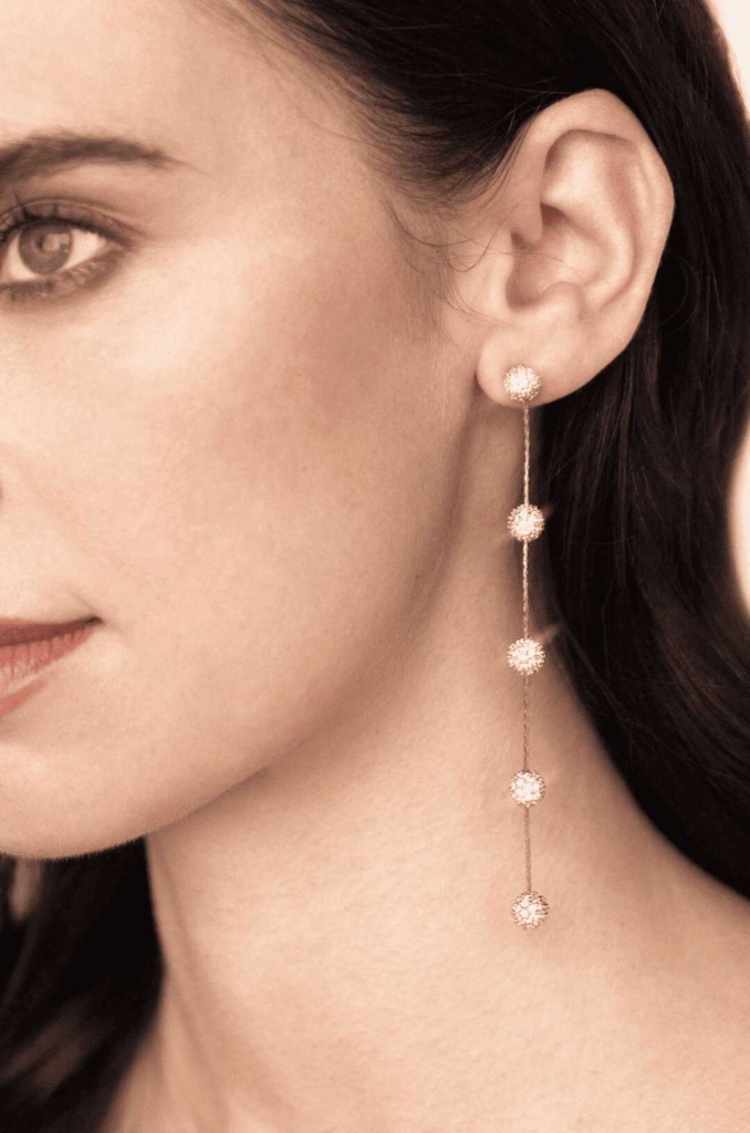 Lovely Crystal Ball Drop Earrings - Rent A Dress Dress Rent